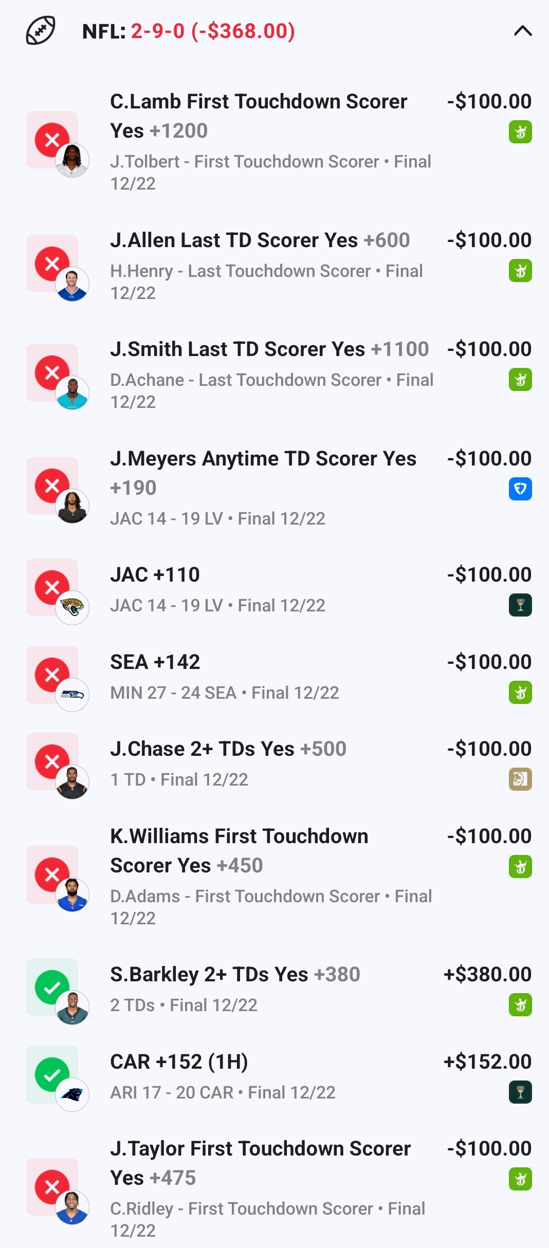 No Freaking Luck - J$miff NFL picks | Page 3