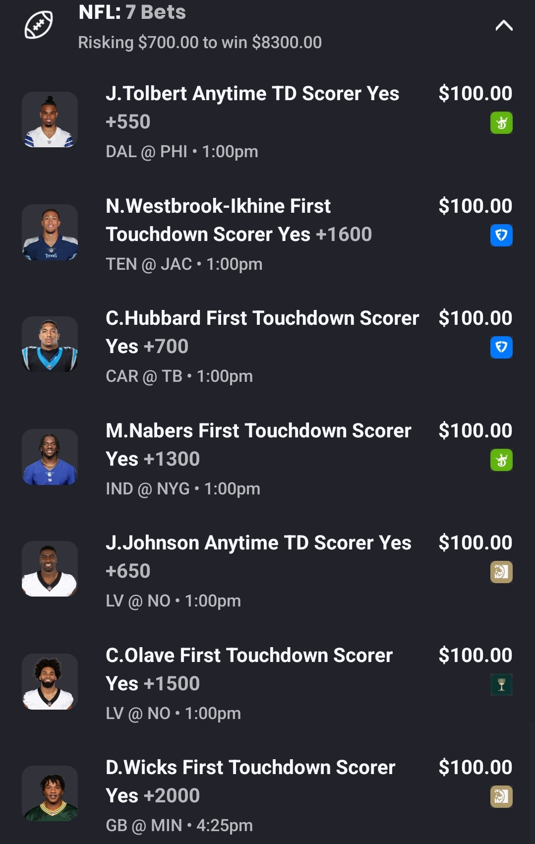 No Freaking Luck - J$miff NFL picks | Page 4