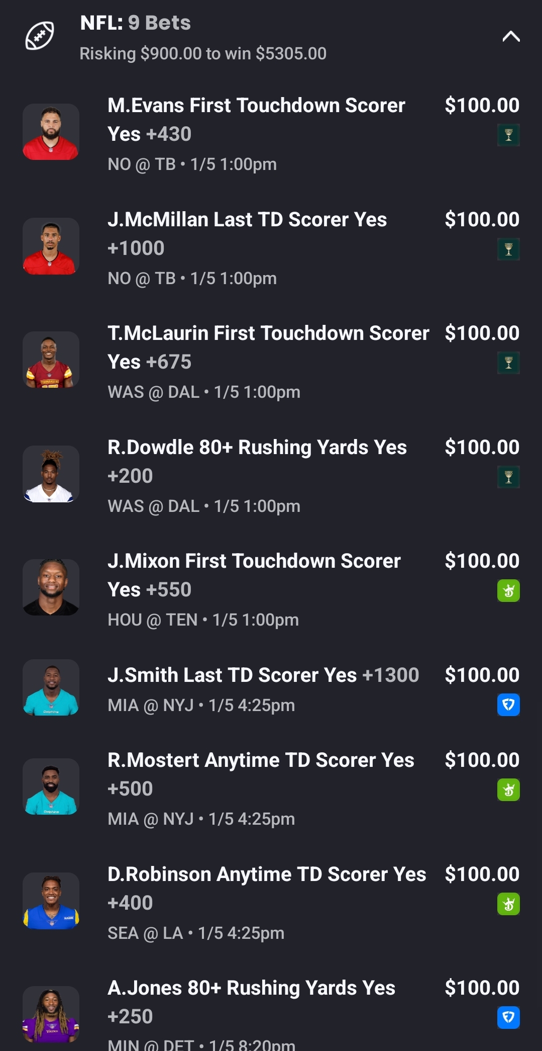 No Freaking Luck - J$miff NFL picks | Page 4