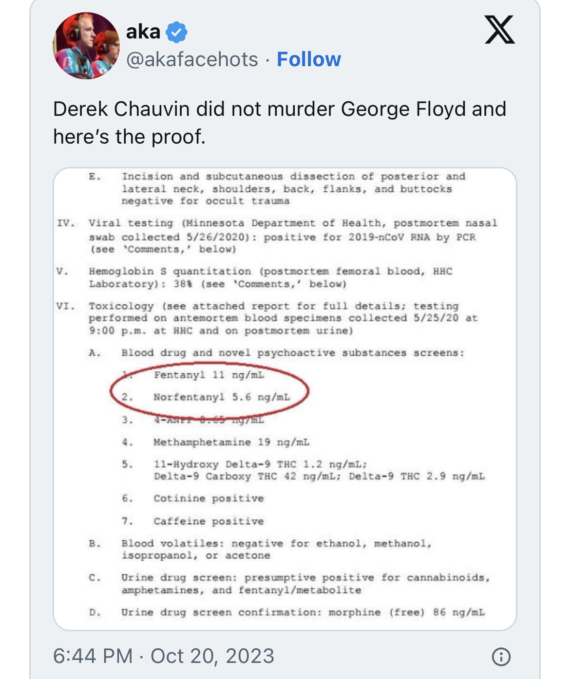 Just as we said of course. Prosecutor Comes Clean: Derek Chauvin is ...