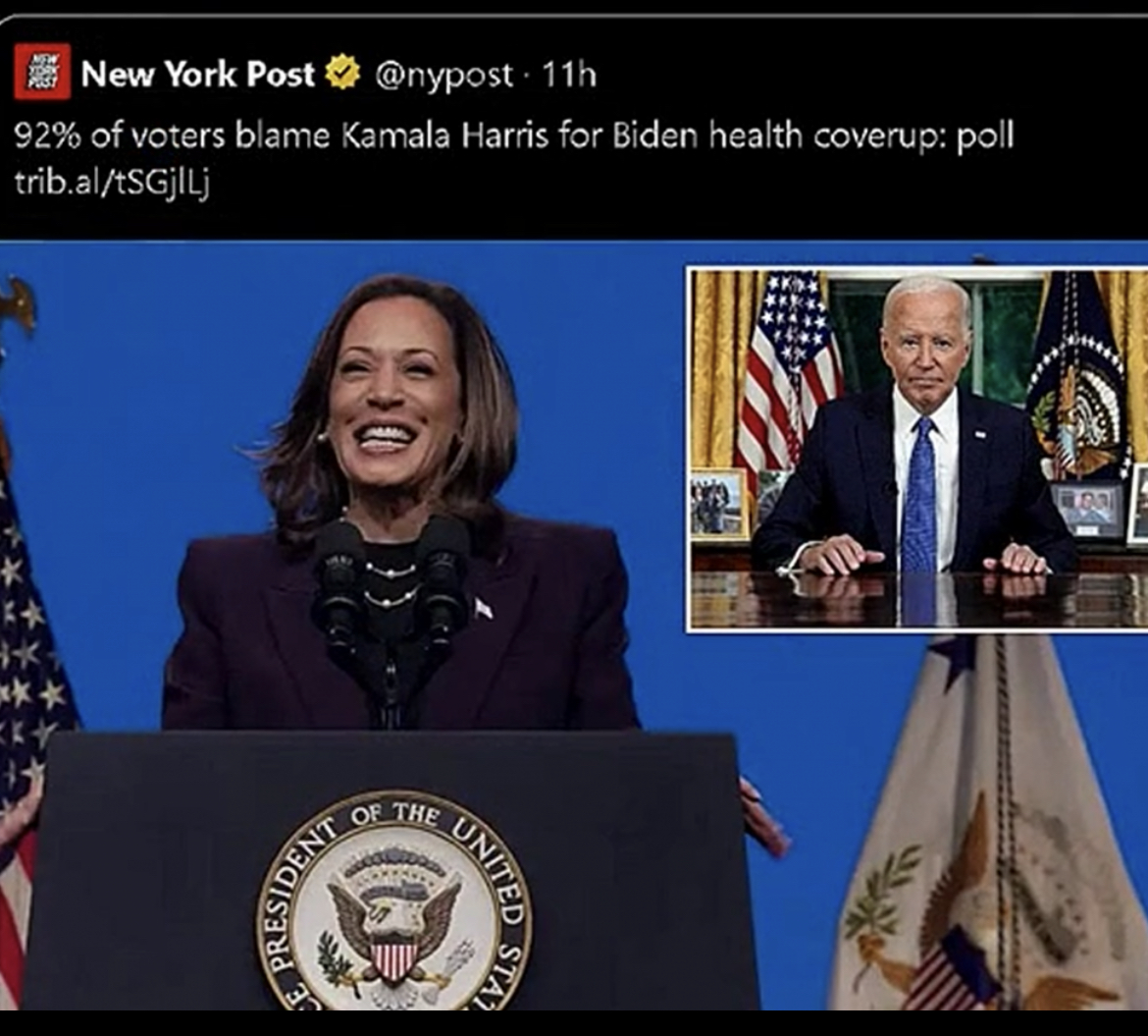 Say it ain’t so Kamala Toe!