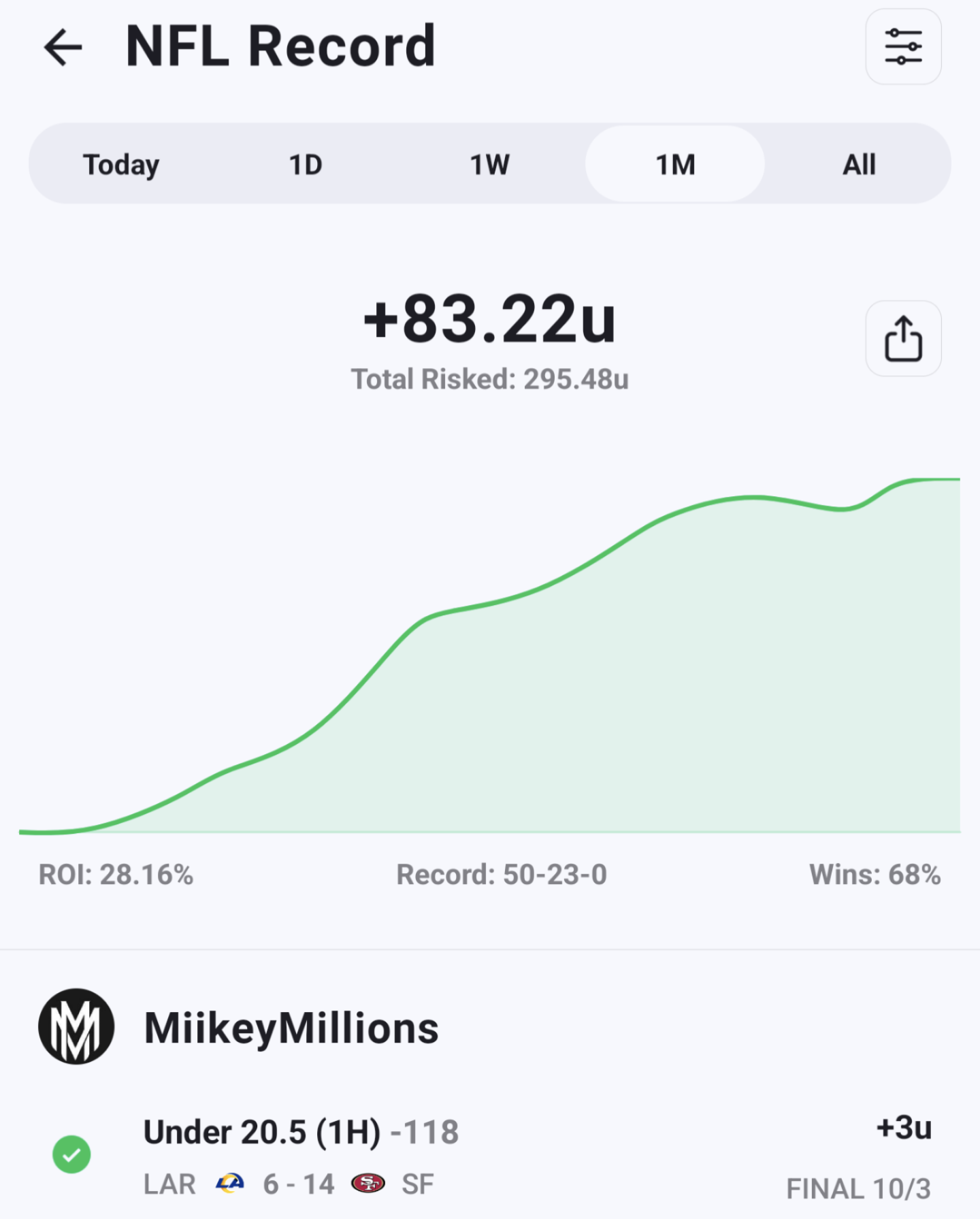 Sunday NFL ............... 1 Play