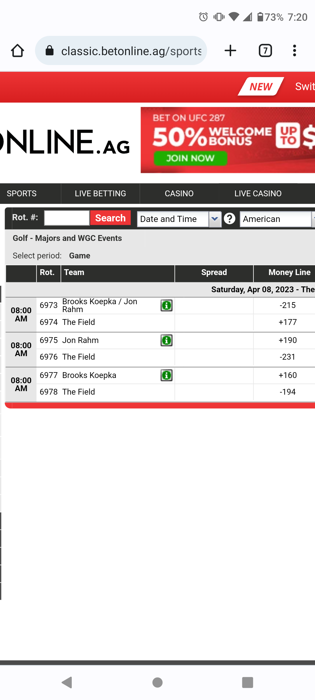 Sharp Handicappers’ Best Bets To Win Masters ⛳? | Page 6