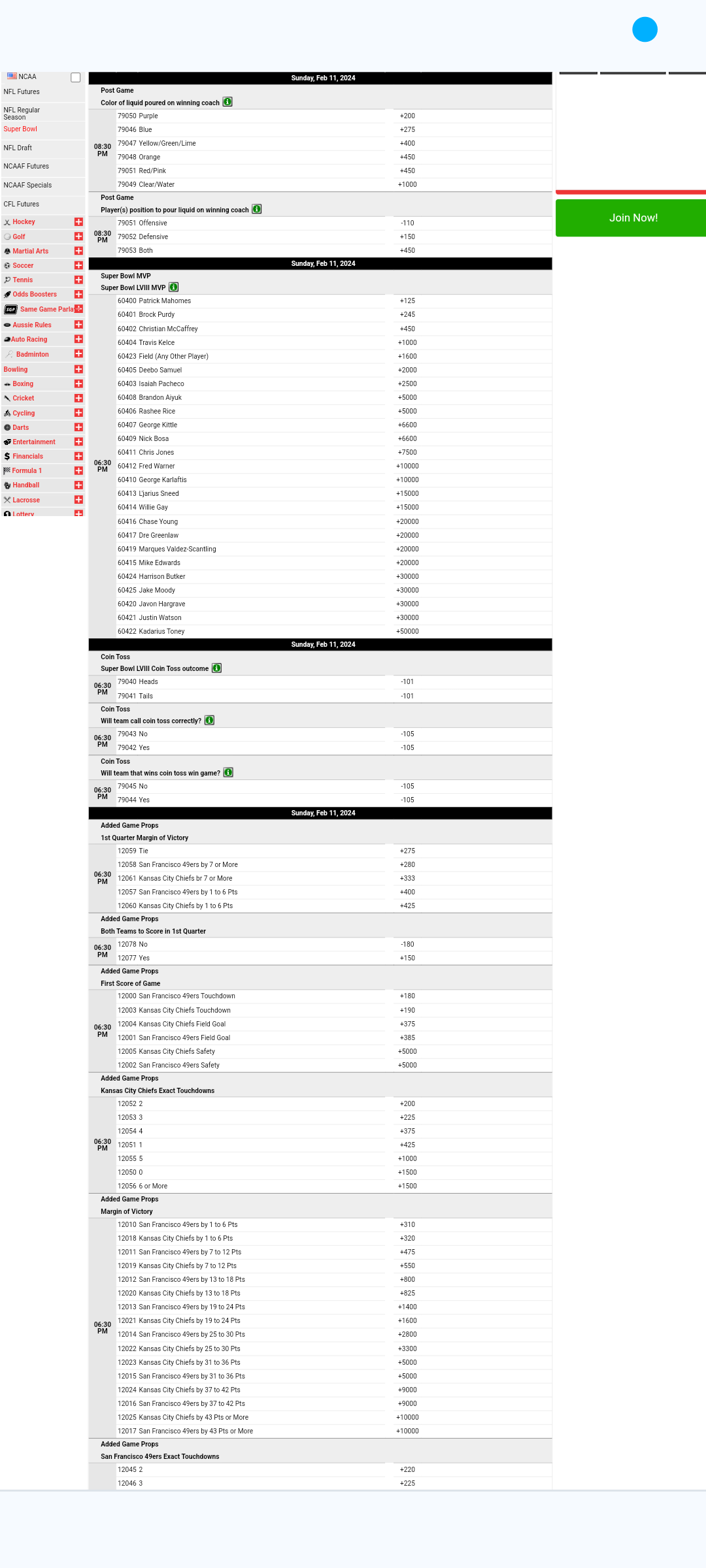 Super Bowl Line Is Here. | Page 2
